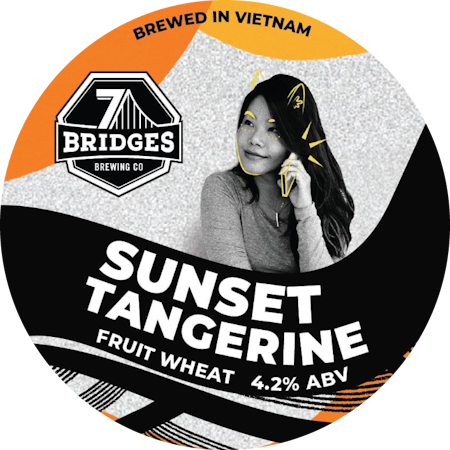 7 Bridges Brewing Co. - Sunset Tangerine - Fruit Wheat