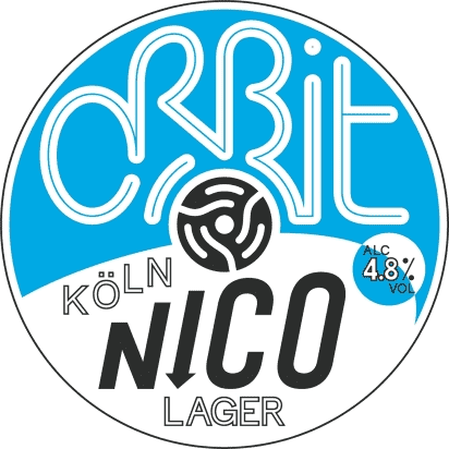 Orbit Beers - Nico - Köln Lager - 30L Keykeg | National Mobile Bars