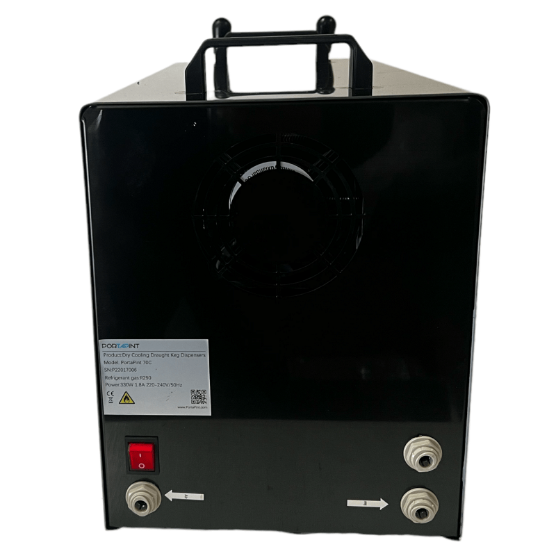 PortaPint 70C Twin Tap Dispenser | Dual Tap for Fast Service